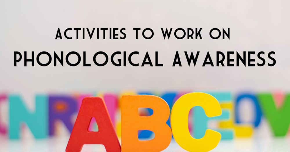 17 Easy Activities to Work On Phonological Awareness - A Spot of Curriculum